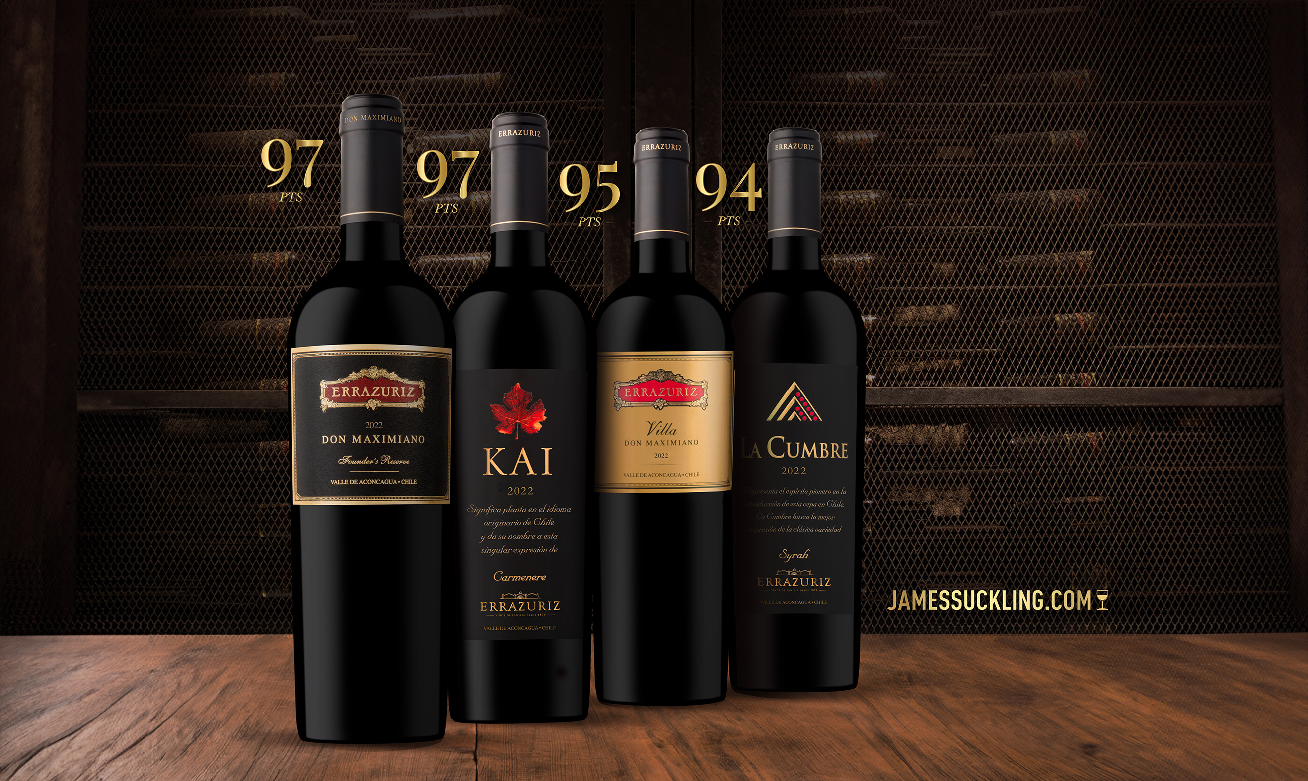 Don Maximiano Founder´s Reserve 2022 y KAI 2022 destacan entre los ...
